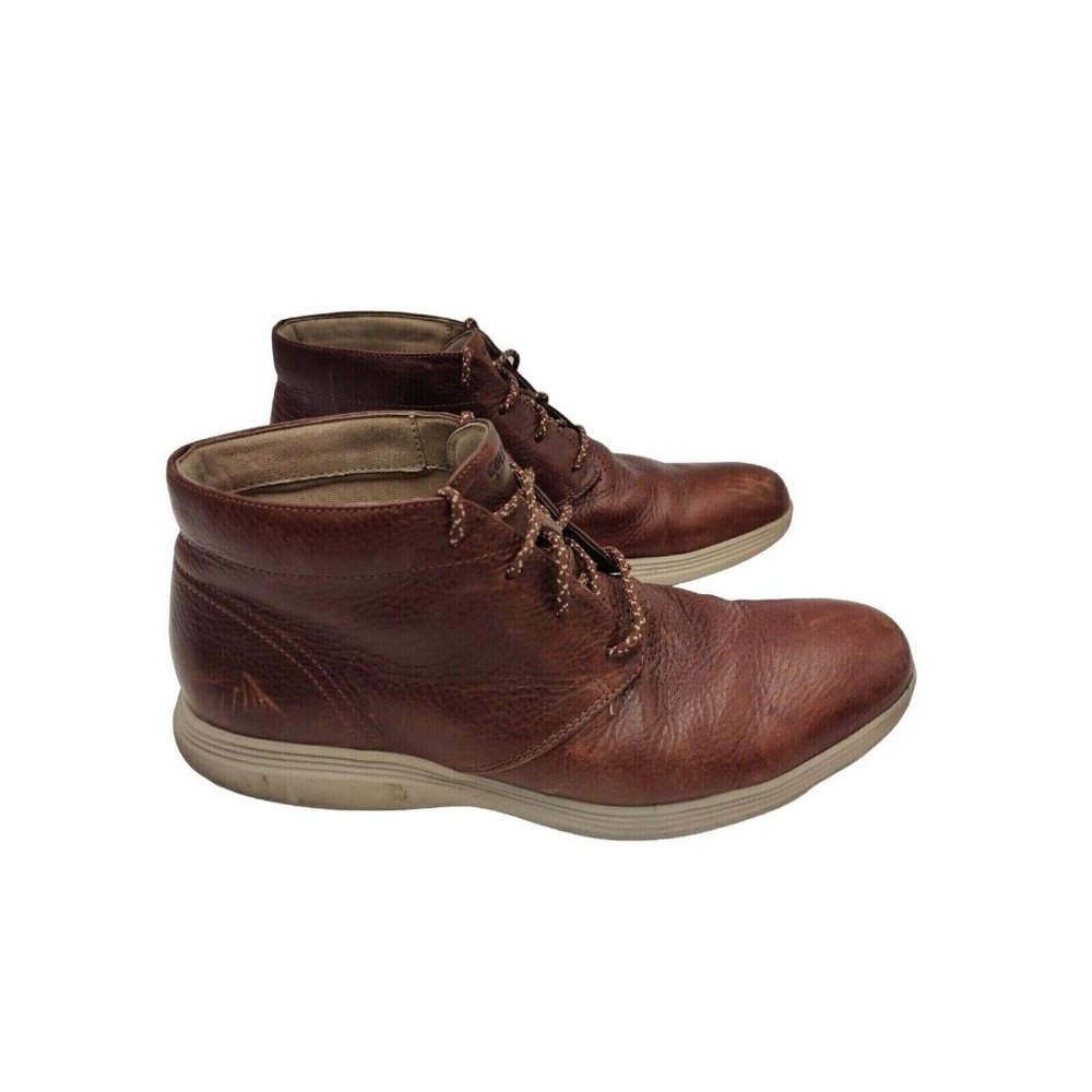 Cole Haan Grand Os Brown Leather Boots Men’s Size 11m… - Gem